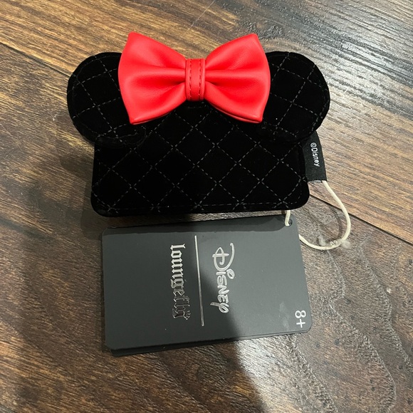 Loungefly | Bags | Loungefly Disney Minnie Mouse Quilted Velvet Ears ...